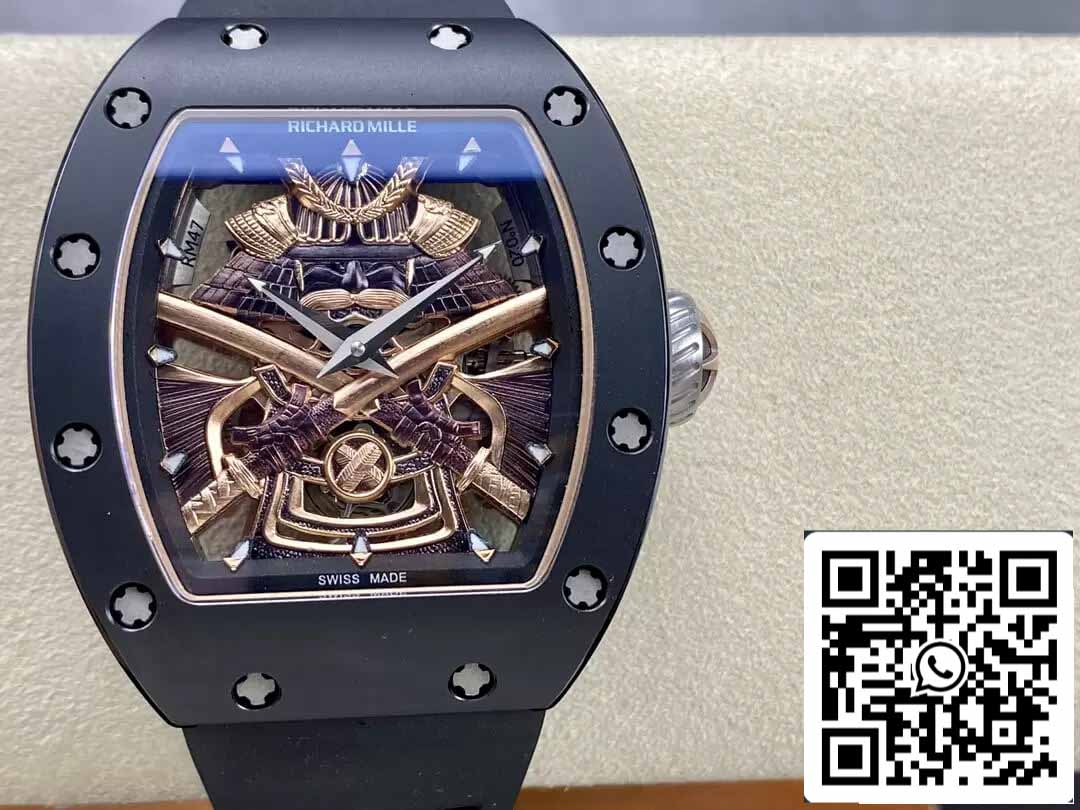 Richard Mille RM47 1:1 Best Edition YS Factory Tourbillon Skeleton Dia ...