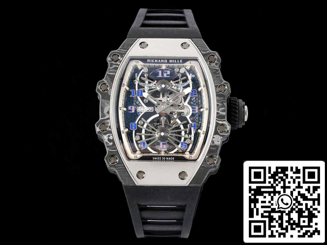 Richard Mille RM21-01 1:1 Best Edition RM Factory Tourbillon Skeleton ...