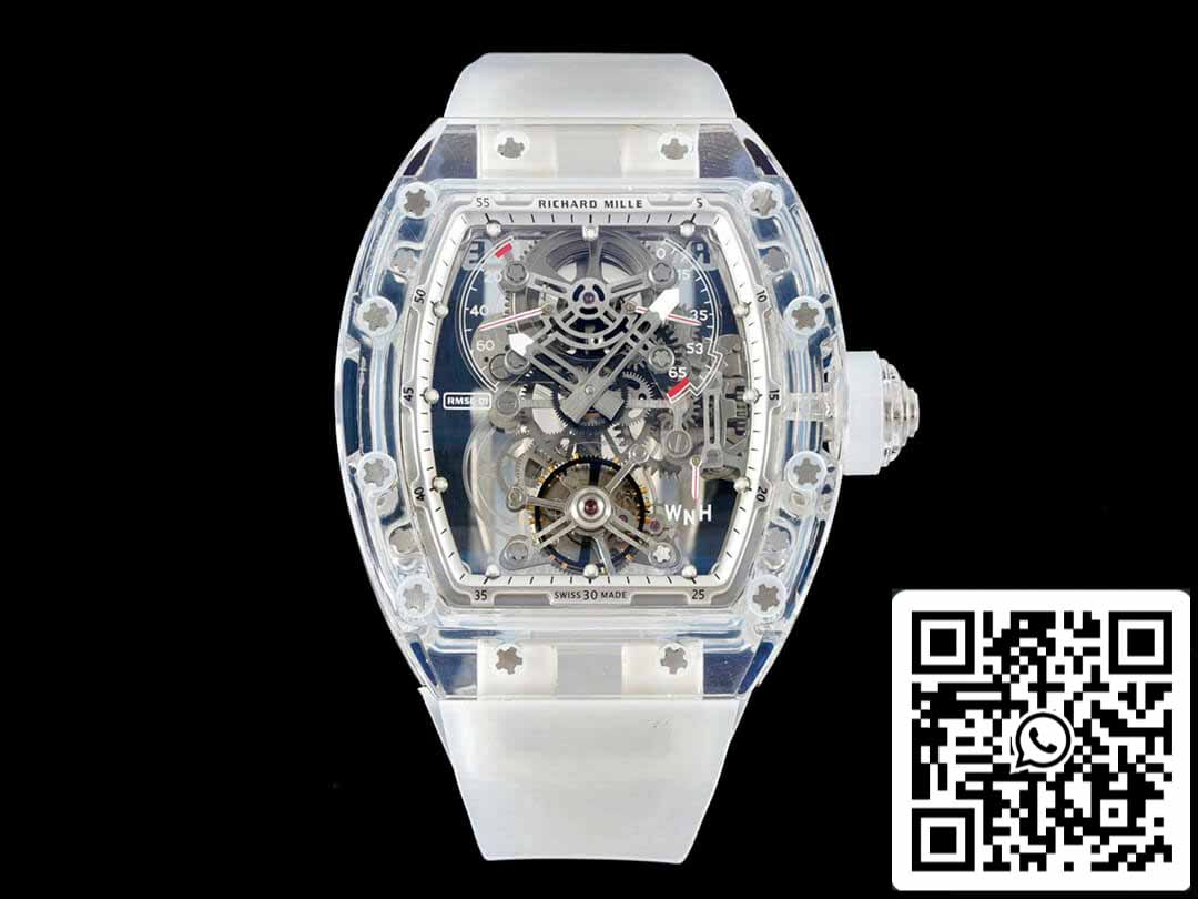 Richard Mille RM 56-01 Tourbillon 1:1 Best Edition RM Factory Transpar ...