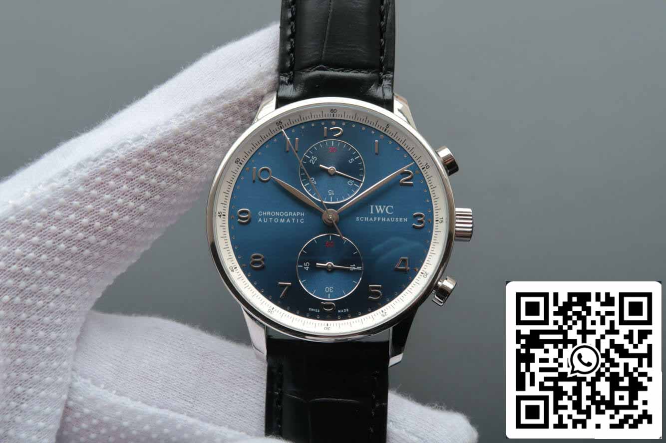 IWC Portugieser IW371432 1:1 Best Edition ZF Factory V7 Blue Dial – EU ...