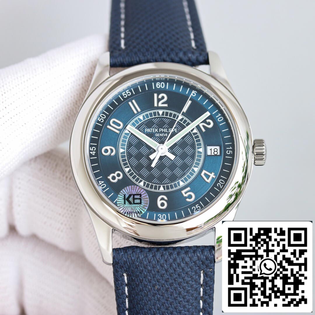 Patek Philippe Calatrava 6007A-001 1:1 Best Edition GS Factory Blue di ...