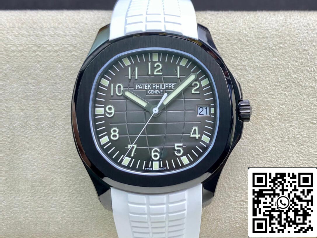Patek Philippe Aquanaut PP5167 1:1 Best Edition ZF Factory DLC White S ...