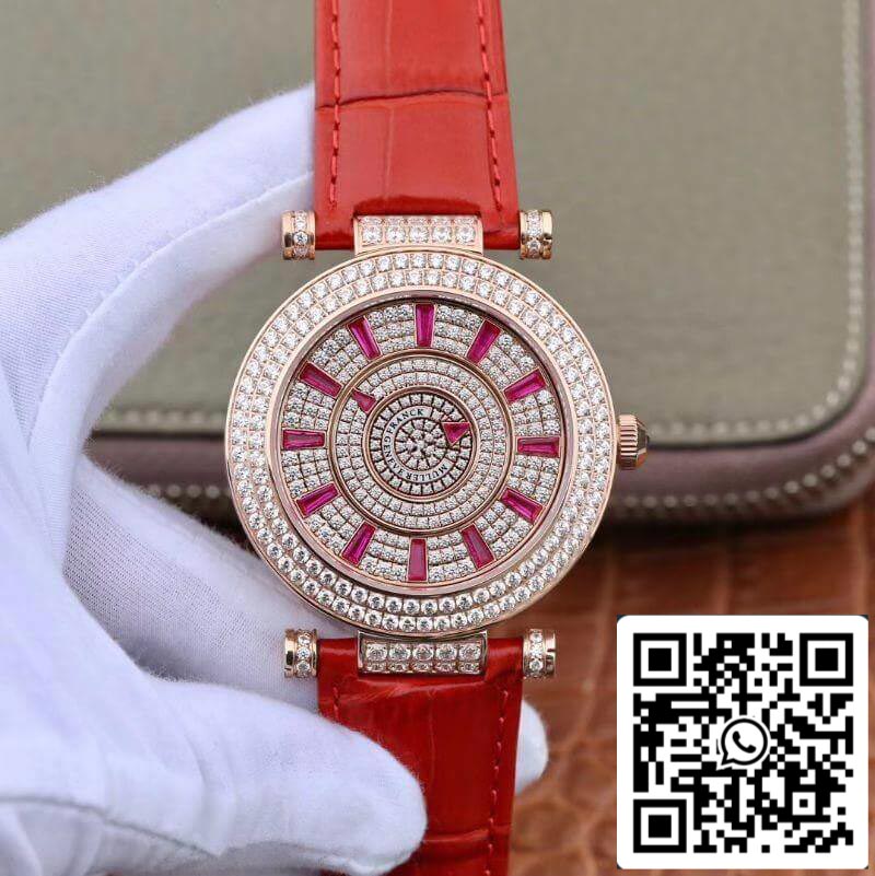 Franck Muller DM Rose Gold Double Mystery Diamond Ruby DM42D2RCD GS Fa ...