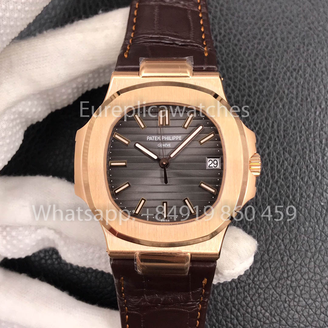 Patek Philippe Nautilus 5711R-001 Rose Gold 1:1 Best Clone 3K Factory ...
