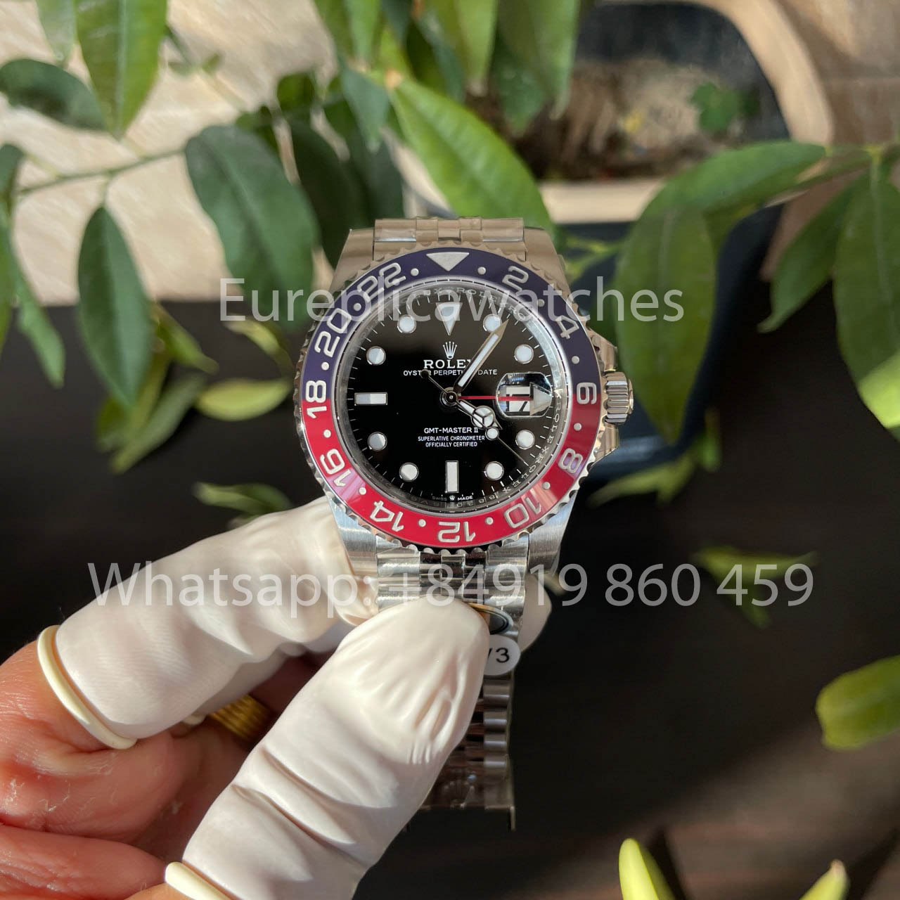 Rolex GMT Master II M126710BLRO-0001 Pepsi 1:1 Best Clone from ARF upg ...