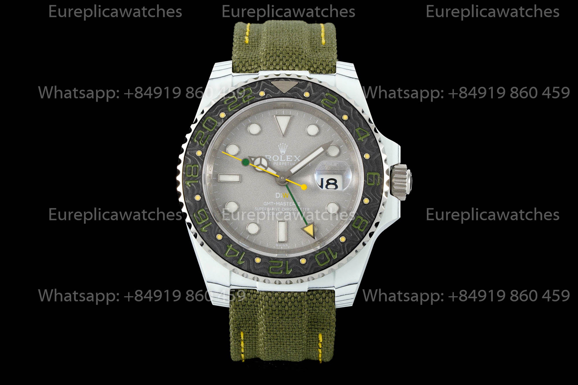 Rolex DIW GMT-Master II V3 Cal 3285 Movement 1:1 Best Version Carbon c ...