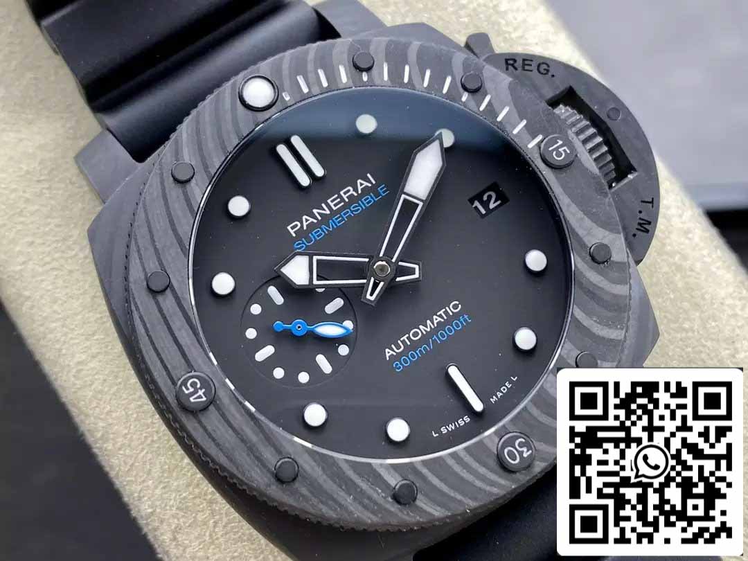 Panerai Luminor Submersible Carbotech 42mm Pam02231 VS Factory 1:1 Bes ...