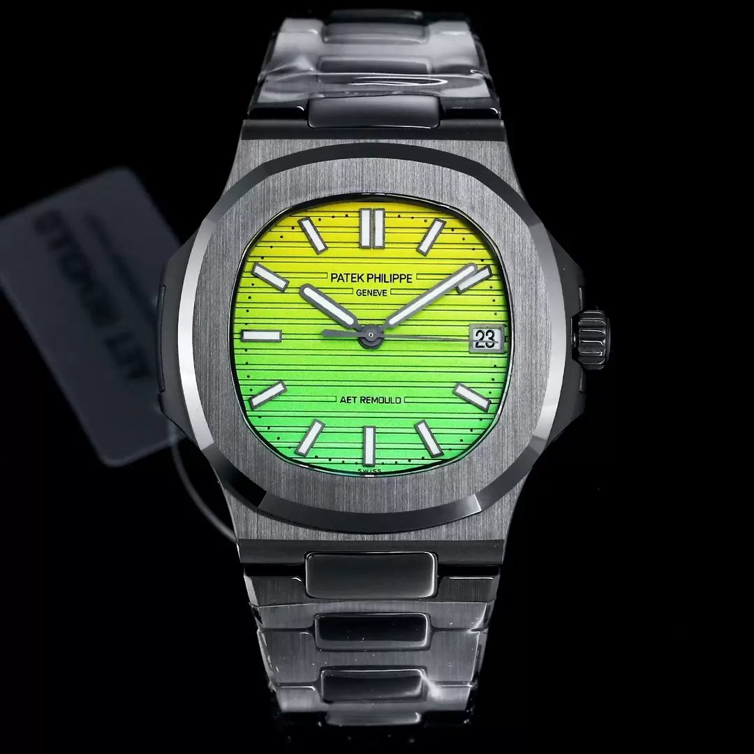 [AET modified] Patek Philippe Nautilus 5711 Ceramic Black Gradient Gre ...