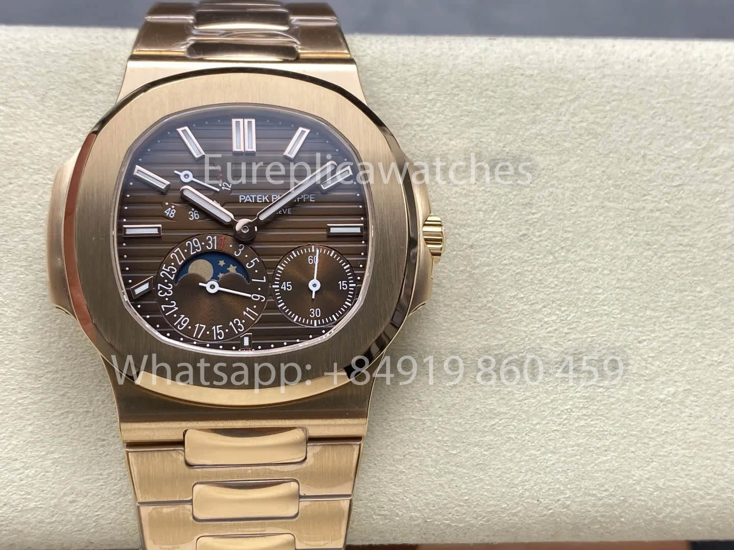 Patek Philippe Nautilus 5712/1R-001 1:1 Best Clone PPF Factory V3 Brow ...