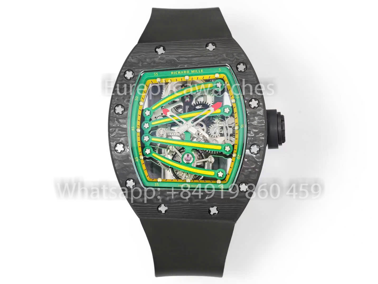 RICHARD MILLE RM59-01 RM5901 NTPT Carbon Case 1:1 Best Clone RM Factor ...